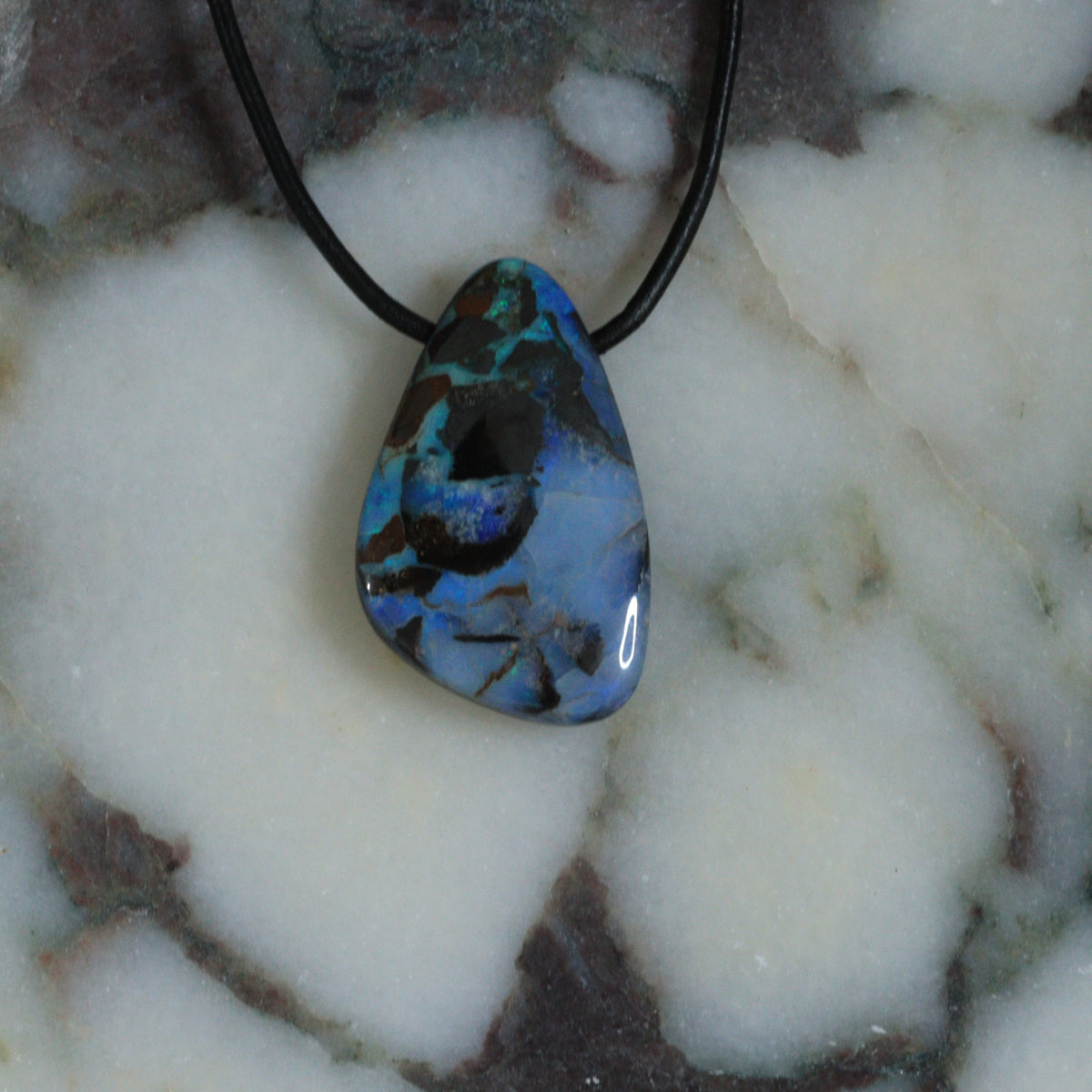 Australian Opal | Opal Necklace | Boulder Opal | Opal – Rocks On The Rocks