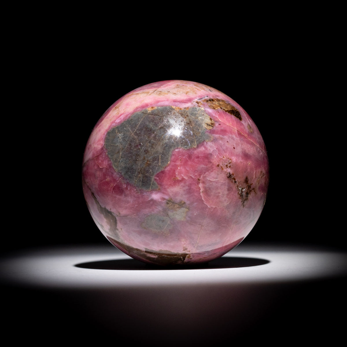 Australian Rhodonite | Sphere | Rhodonite | 63mm – Rocks On The Rocks