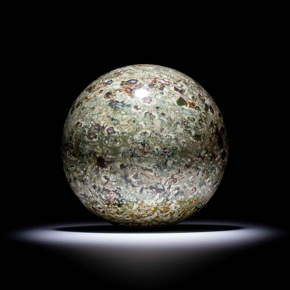 Australian Rhyolite | Sphere | 100mm | Rhyolite – Rocks On The Rocks