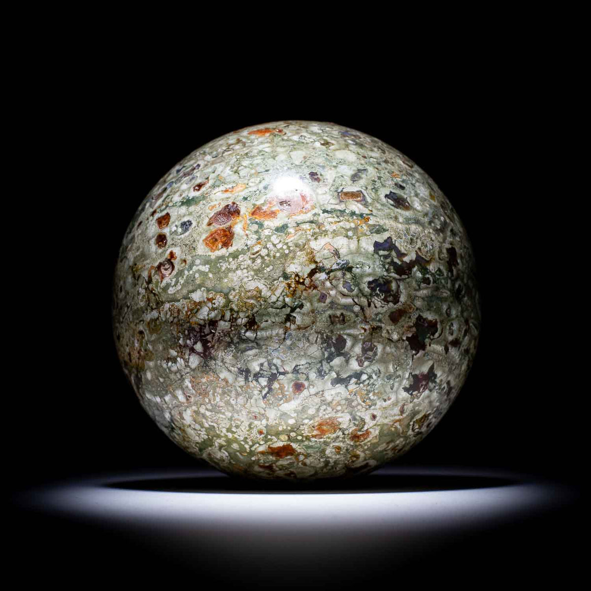Australian Rhyolite | Sphere | 100mm | Rhyolite – Rocks On The Rocks