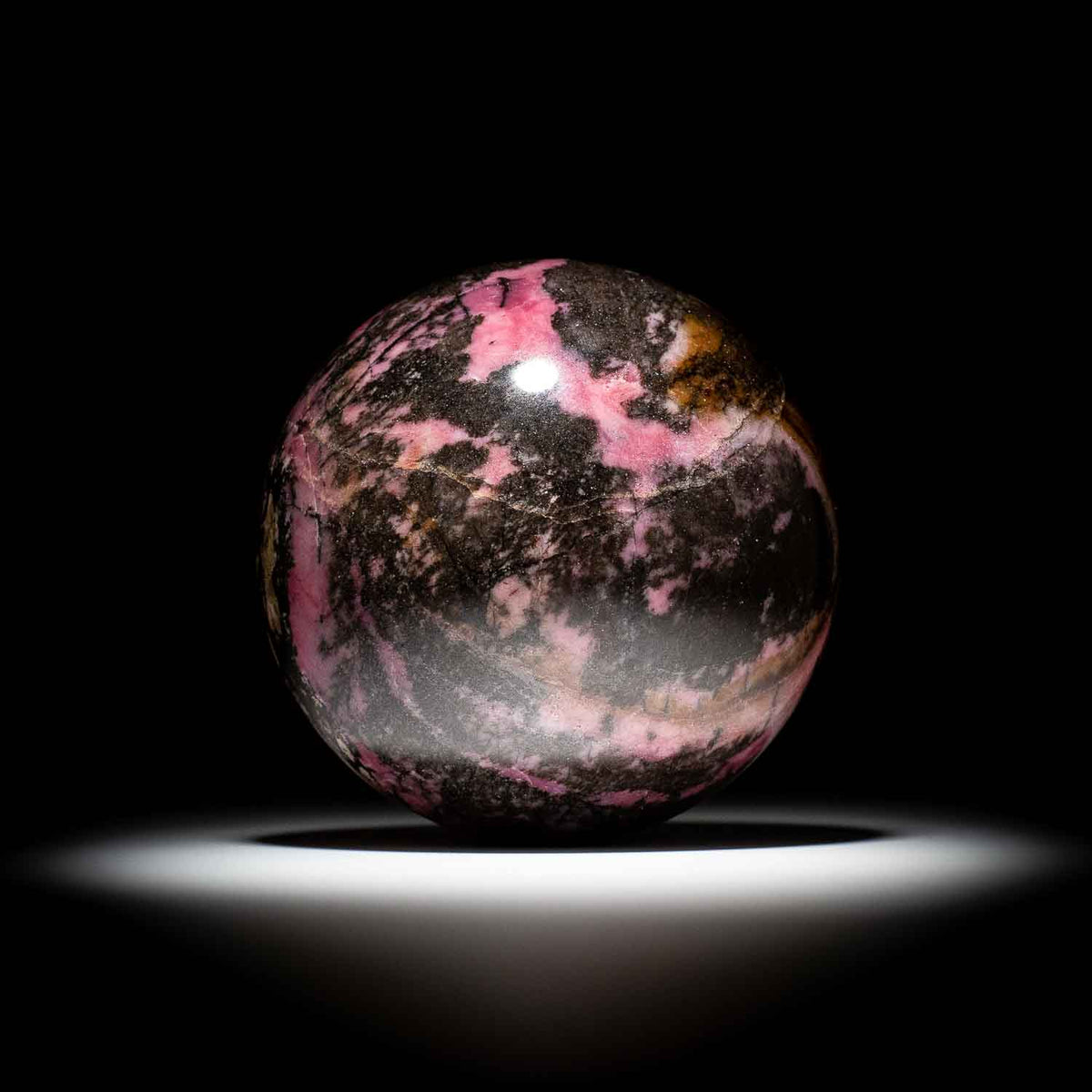 Australian Rhodonite | Sphere | Rhodonite | 90mm – Rocks On The Rocks
